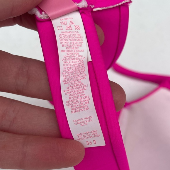 Victorias Secret Swim Victorias Secret Hottie Halter 36b Itsy